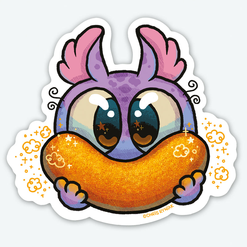 Cheezy Poof Sticker – Bindlewood Shop